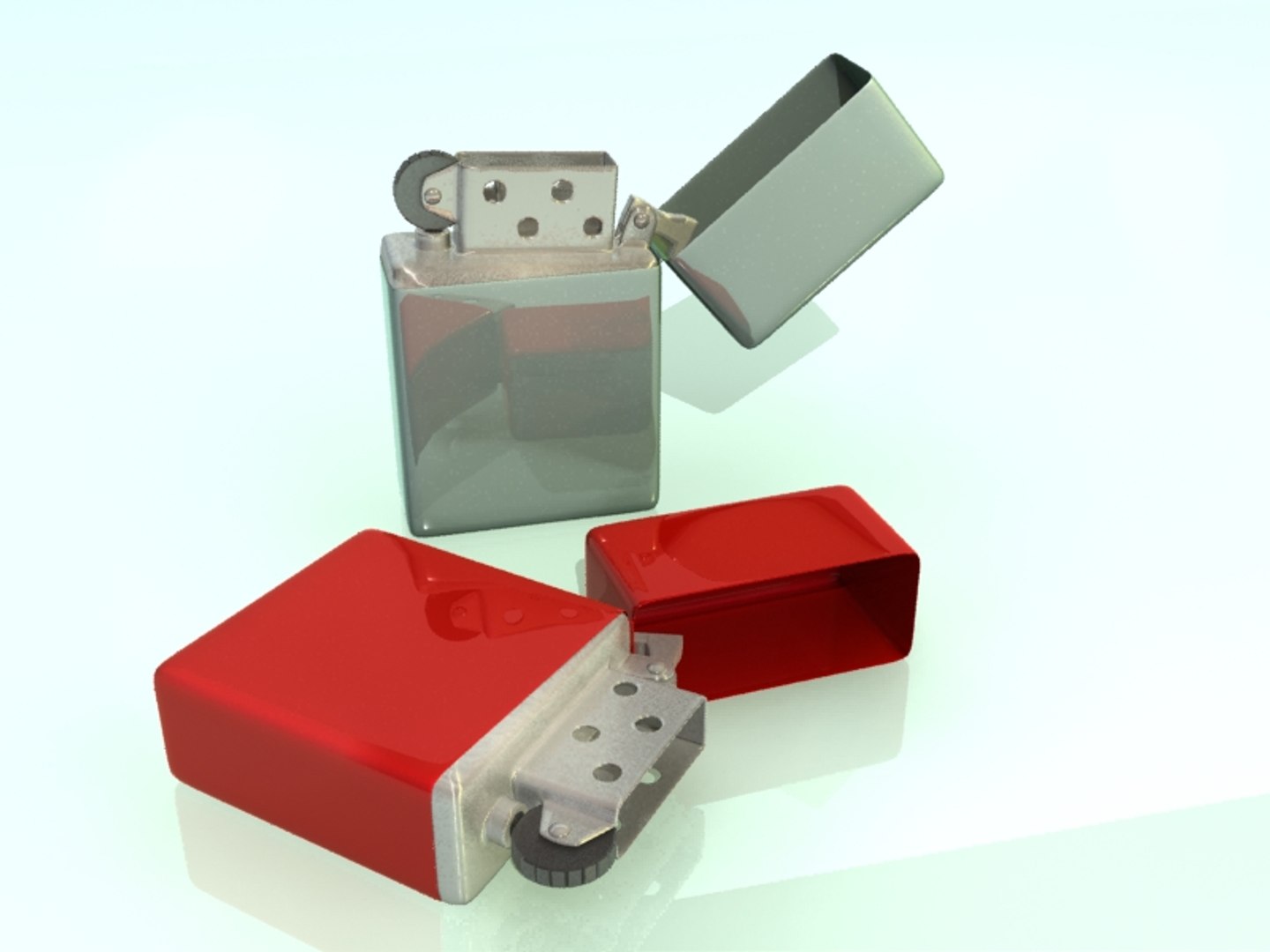 Zippo 3d Model