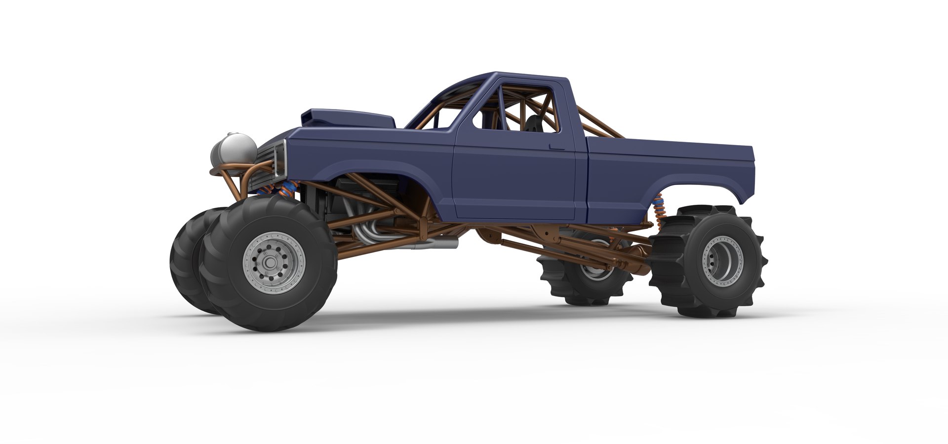 Diecast Mud Dragster Version 2 Scale 1 To 25 3D - TurboSquid 2228051