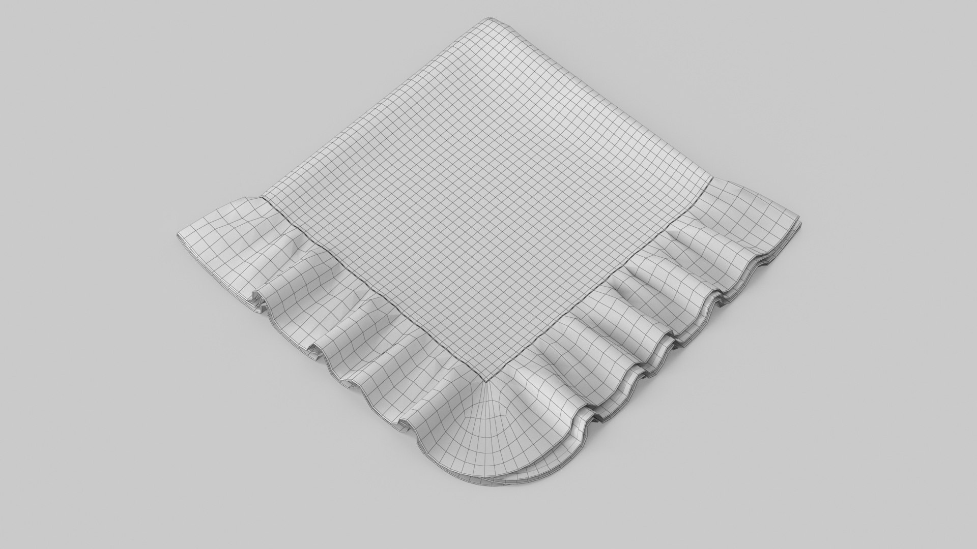 3D Napkin 02v PBR Model - TurboSquid 2239696