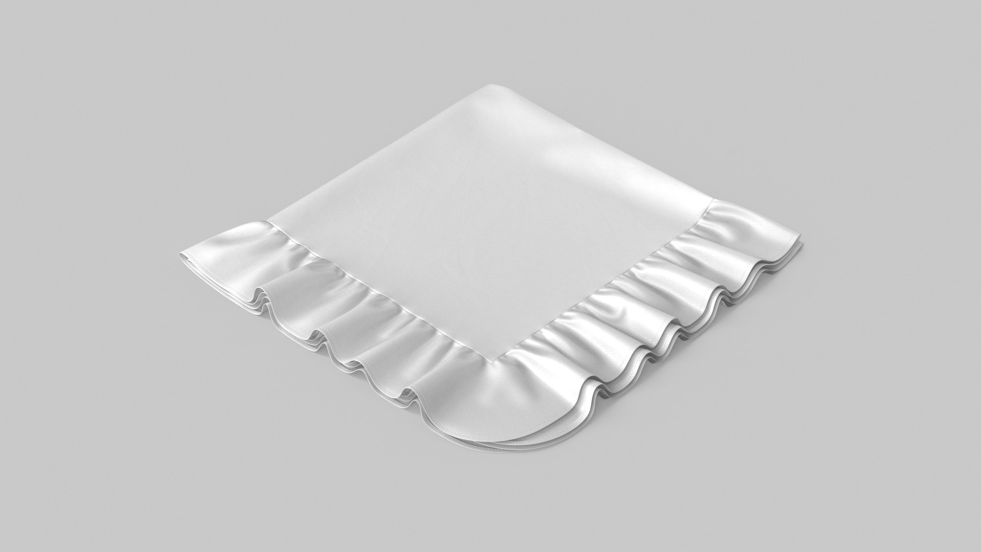 3D Napkin 02v PBR Model - TurboSquid 2239696