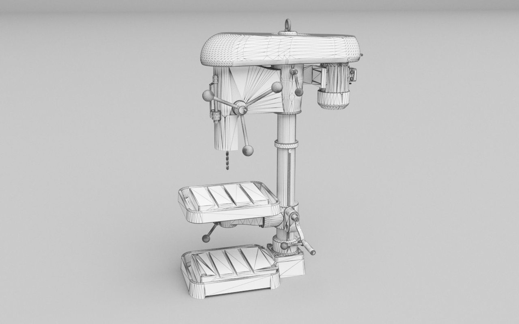 3D Drill Machine Model - TurboSquid 1467216