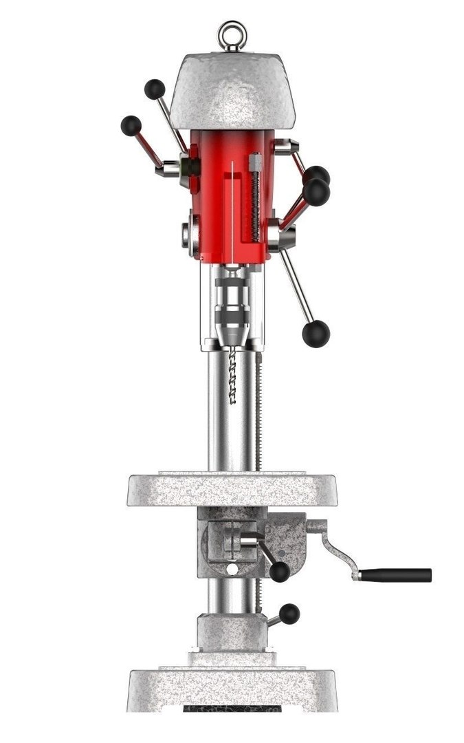 3D Drill Machine Model - TurboSquid 1467216