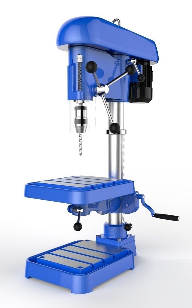3D Drill Machine Model - TurboSquid 1467216