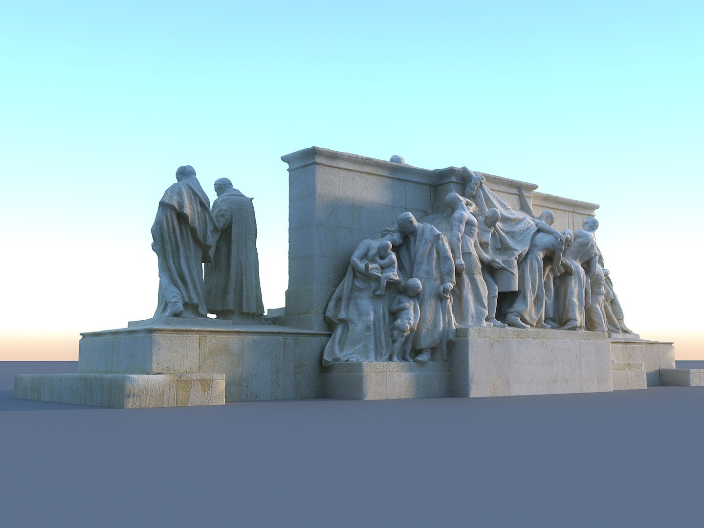 3D Monument Nations 16k Model - TurboSquid 1425304