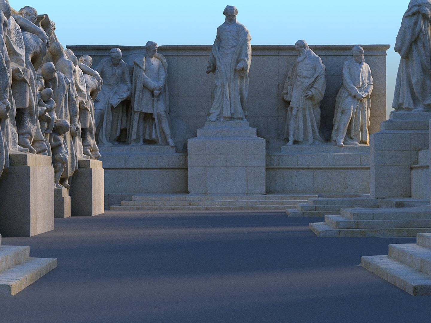 3D Monument Nations 16k Model - TurboSquid 1425304