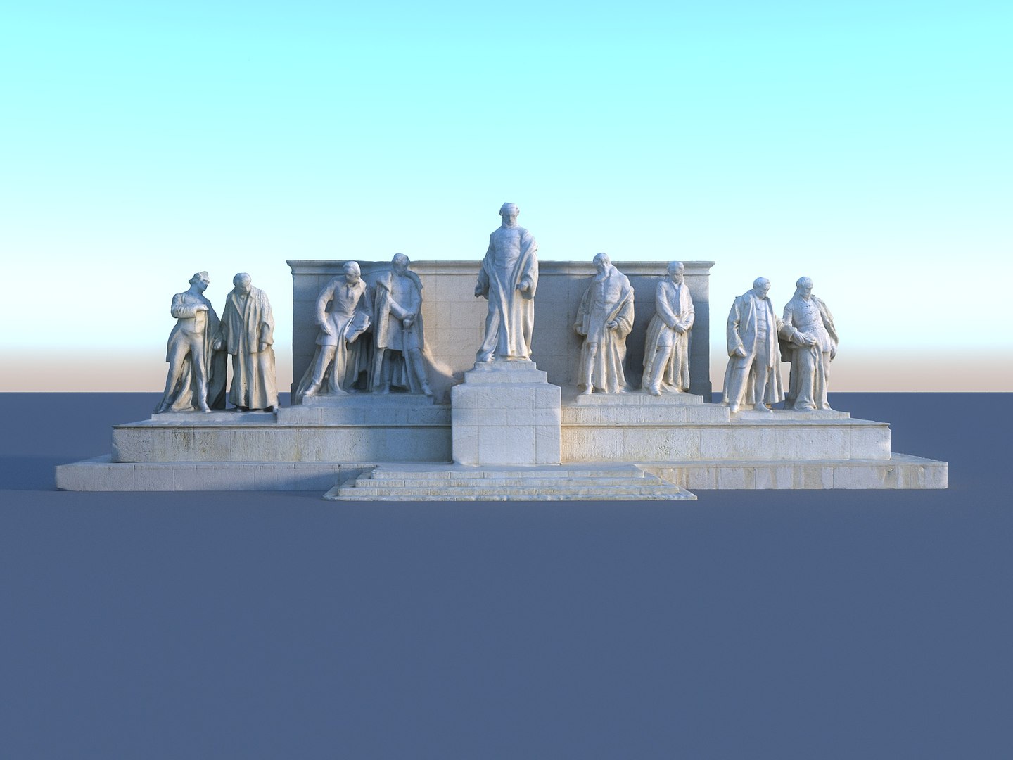 3D Monument Nations 16k Model - TurboSquid 1425304