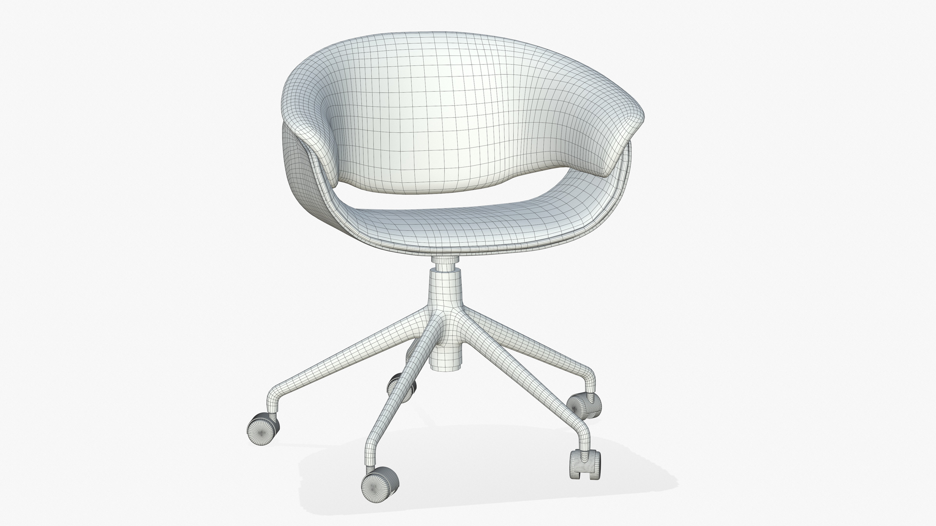 Realistic Office Chair 3D - TurboSquid 1936632