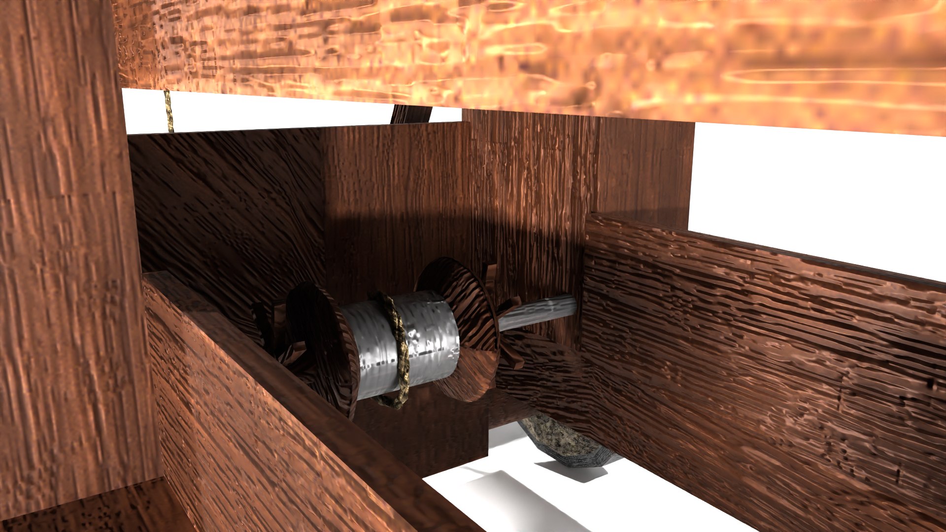Medieval Siege Ladder - High Detail 3D Model Model - TurboSquid 2185089