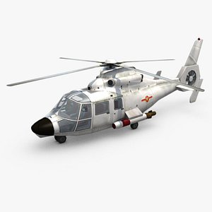 3d harbin z9 attack helicopter