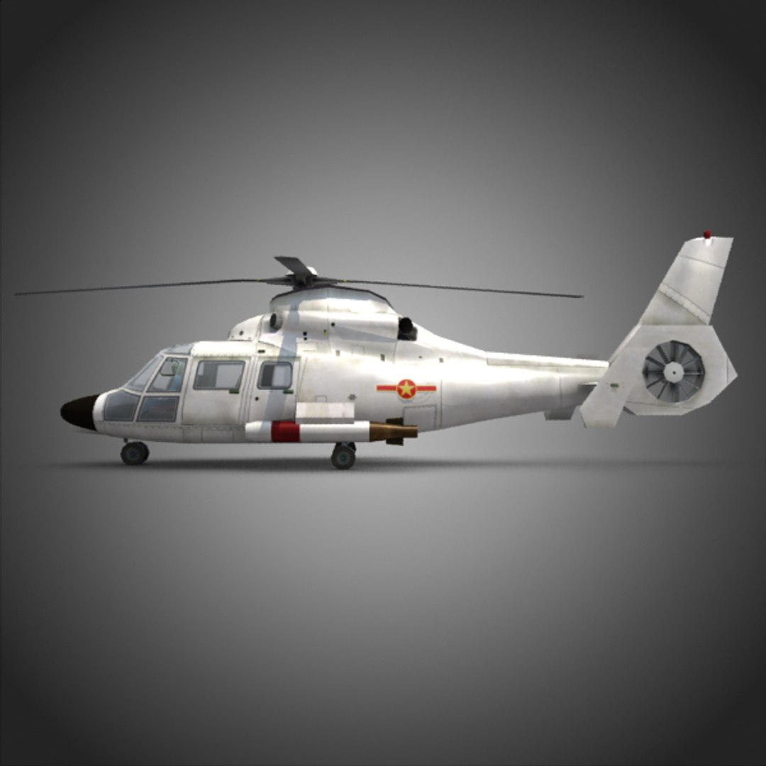 3d Obj Harbin Z-9c Helicopters Z-9