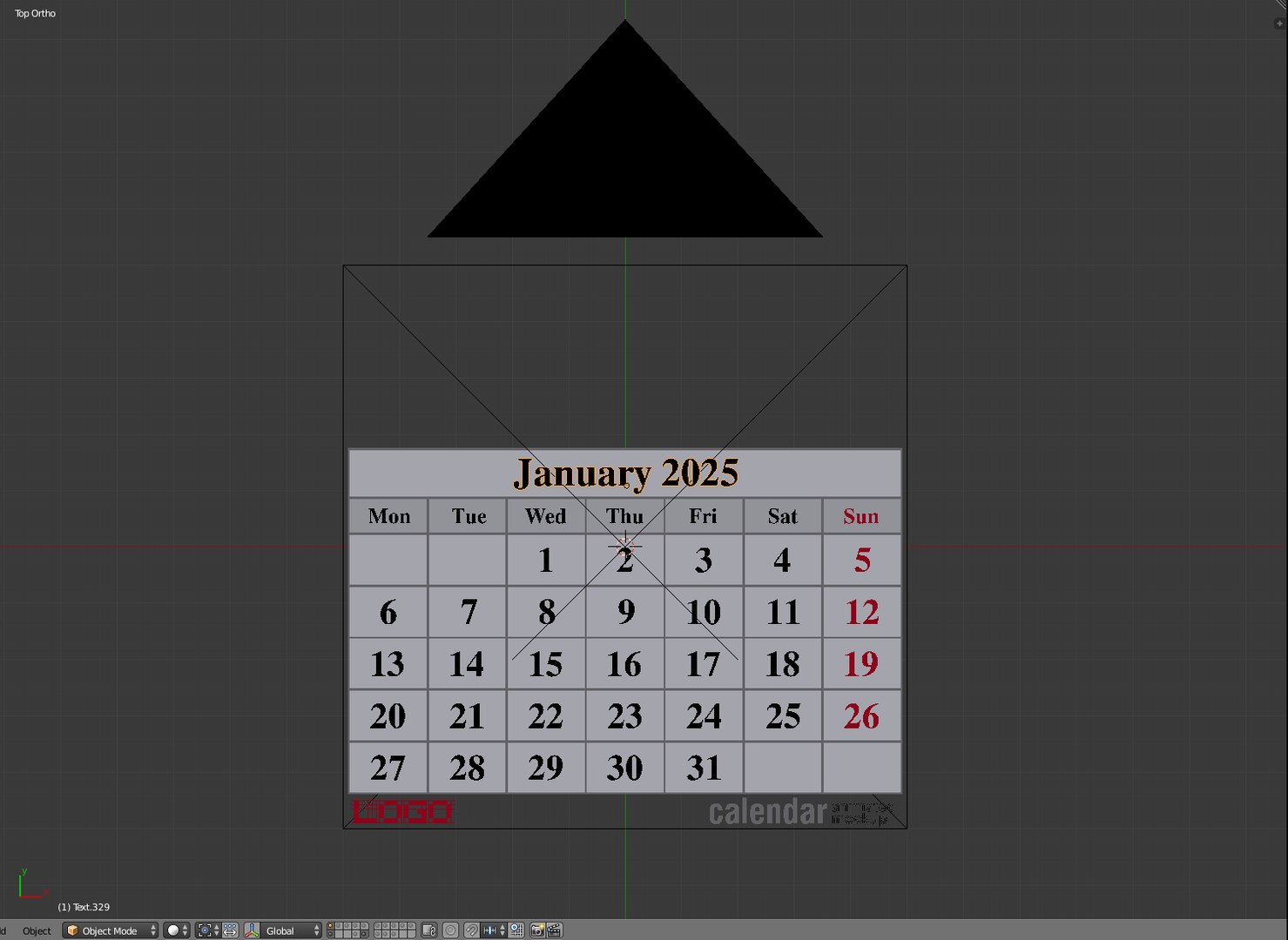 Animated Desk Calendar 3D Model - TurboSquid 2316449