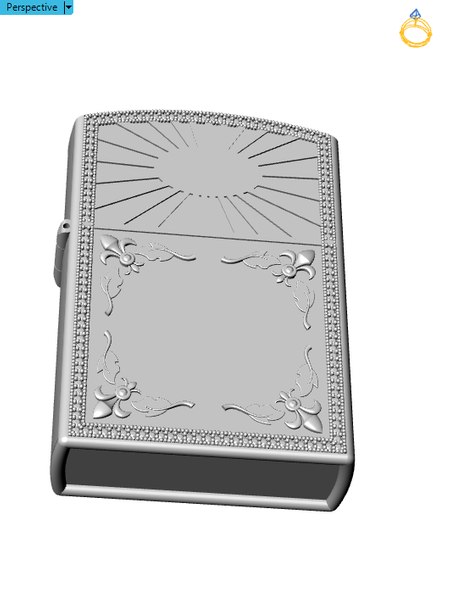 3D model lighter silver light - TurboSquid 1237174