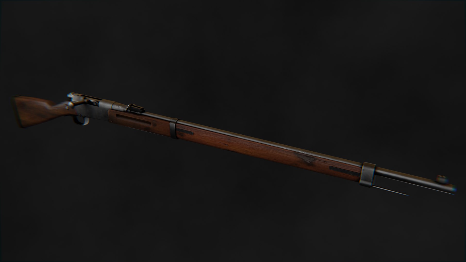 Lebel Model 1886 3D Model - TurboSquid 2351352