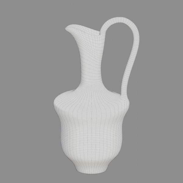 3D pitcher vintage rust - TurboSquid 1636959