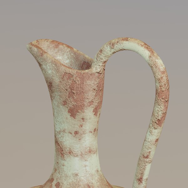 3D pitcher vintage rust - TurboSquid 1636959