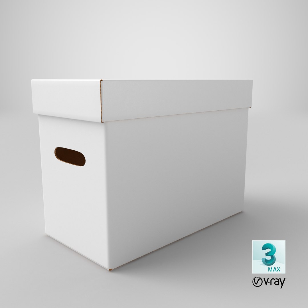 Comic Book Box 3D Model - TurboSquid 1424753