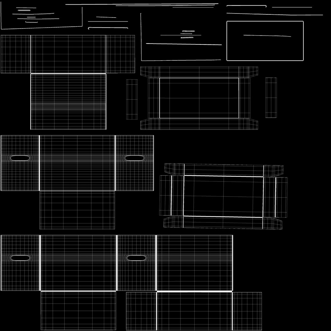 Comic Book Box 3D Model - TurboSquid 1424753