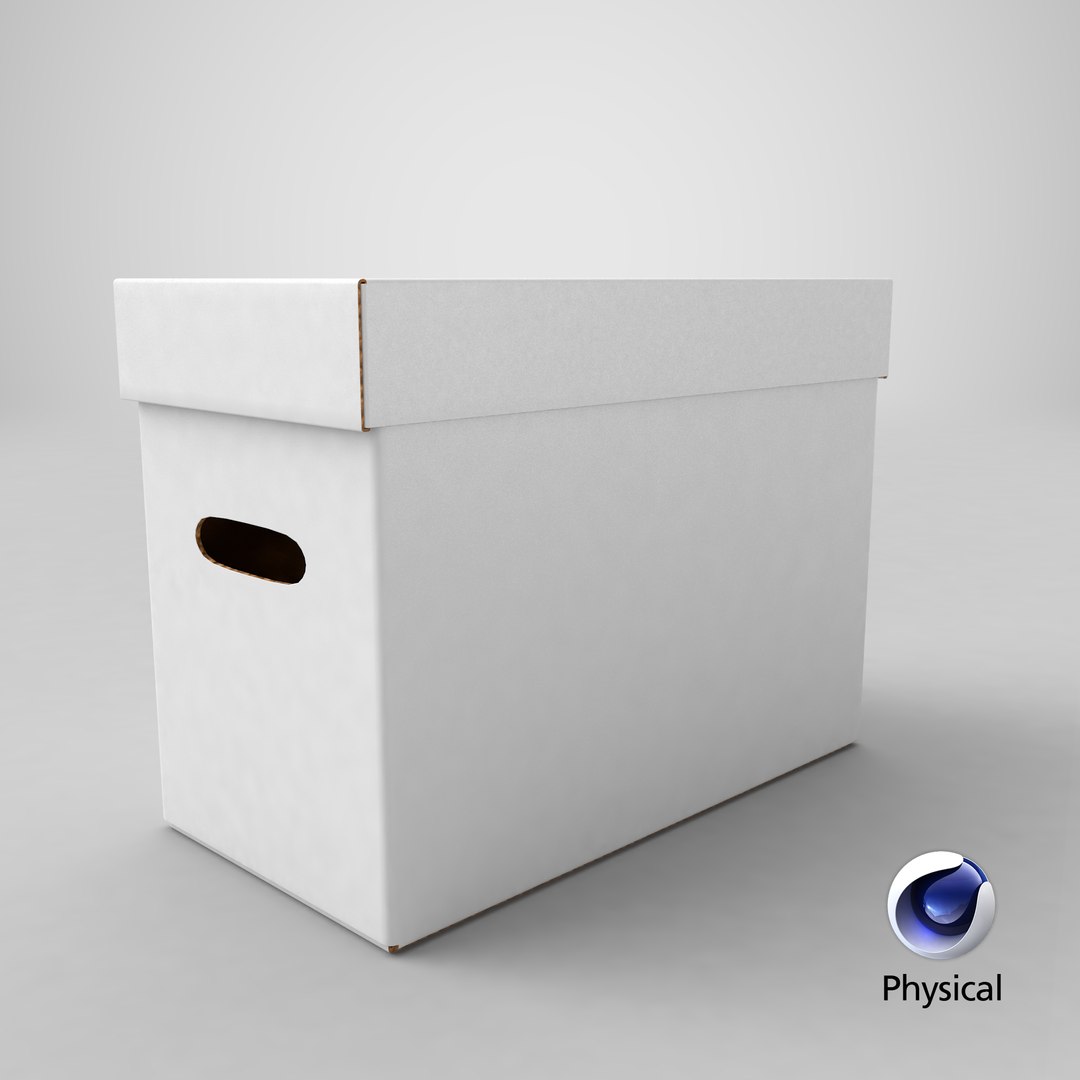 Comic Book Box 3D Model - TurboSquid 1424753