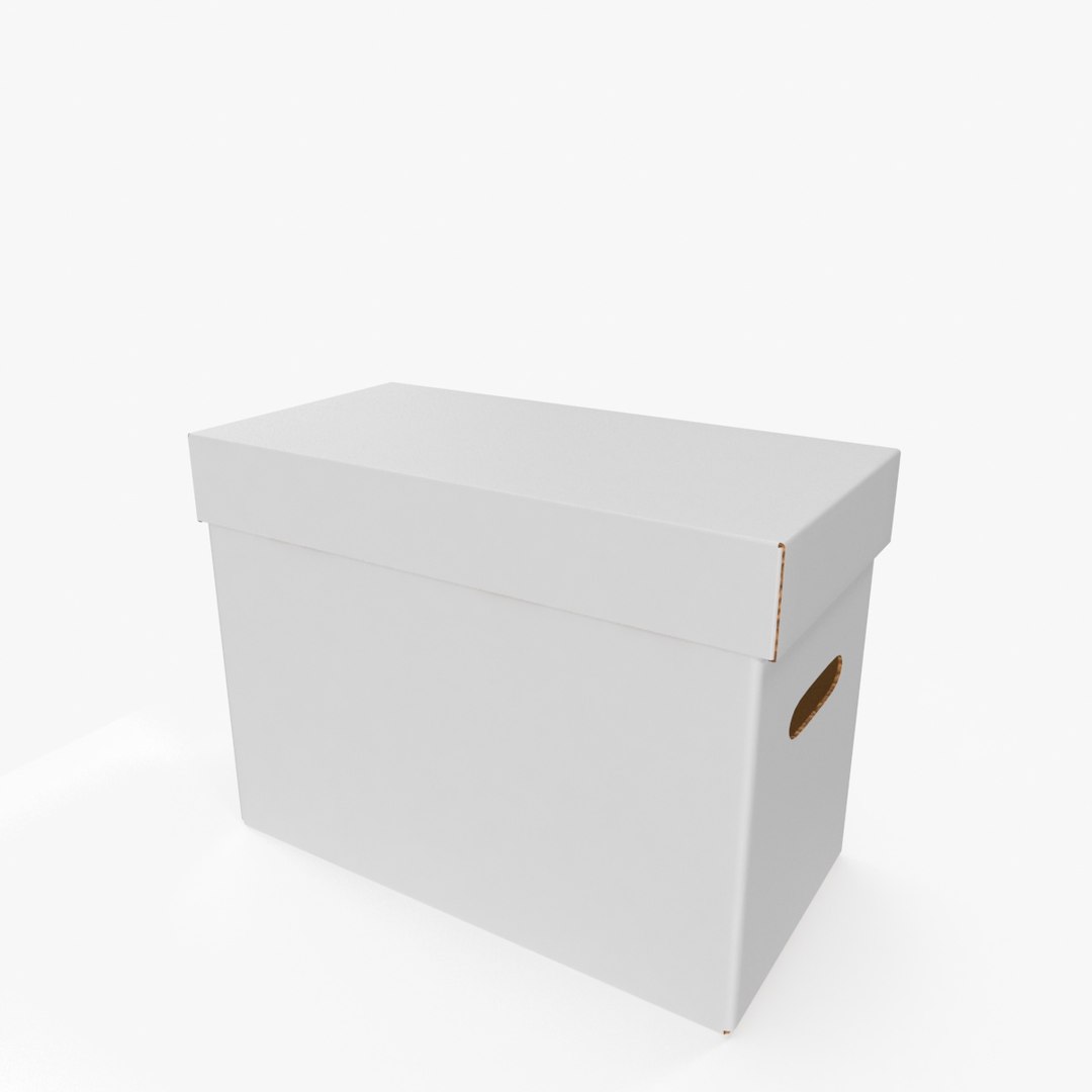 Comic Book Box 3D Model - TurboSquid 1424753