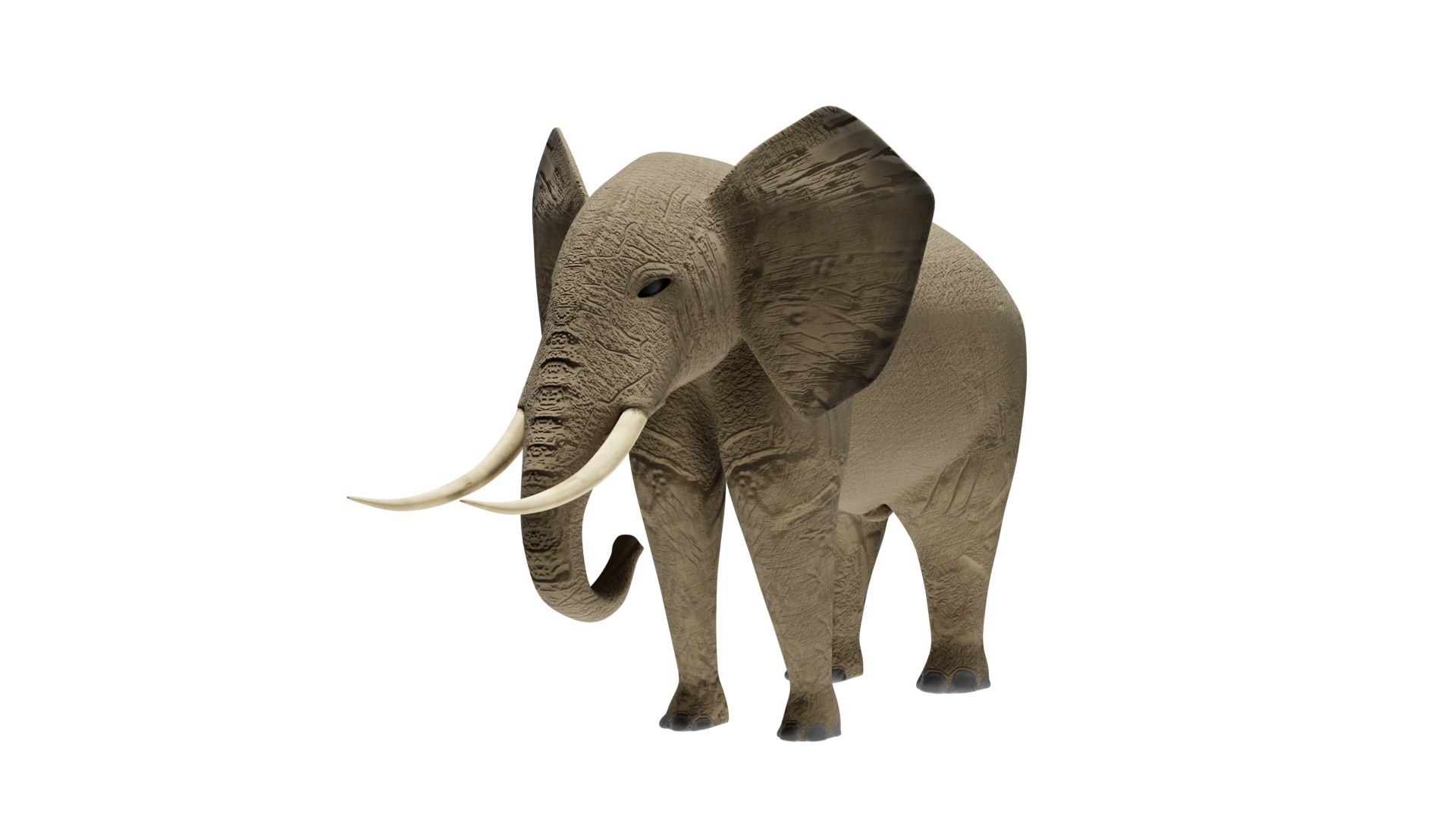 Elephant 3D Model Rigged And Animated Model - TurboSquid 2300453