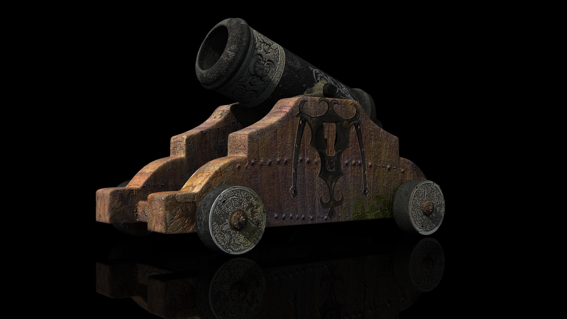 Medieval Mortar 3D - TurboSquid 2141219