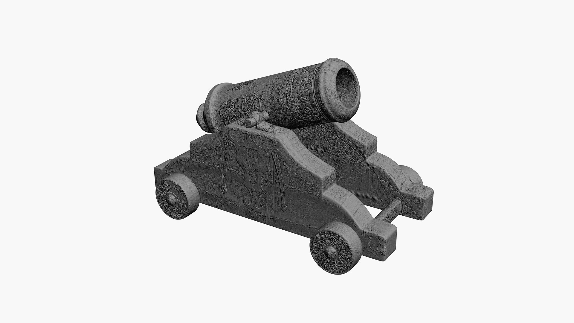 Medieval Mortar 3D - TurboSquid 2141219