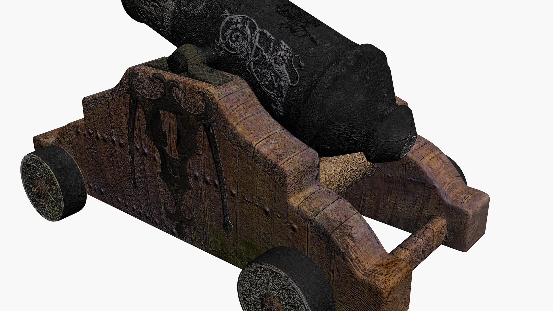 Medieval Mortar 3D - TurboSquid 2141219