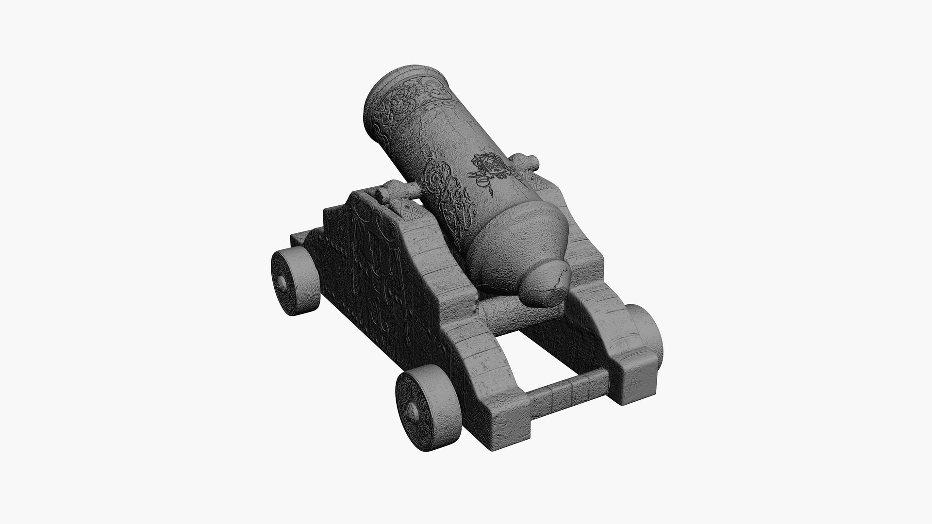 Medieval Mortar 3D - TurboSquid 2141219