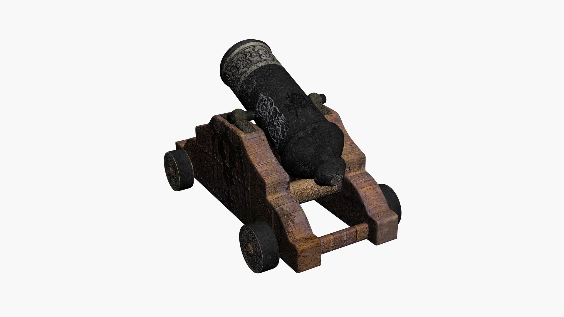 Medieval Mortar 3D - TurboSquid 2141219