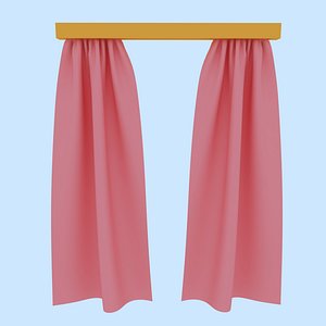 STL Curtains Models | TurboSquid