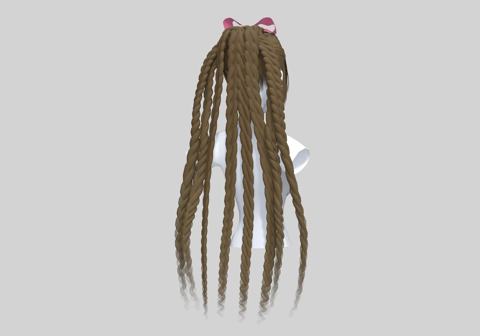Stylized Female Hairstyle Model - TurboSquid 1943662