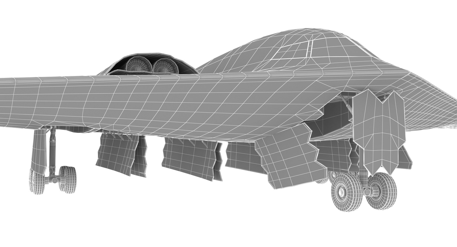 B-2 Spirit Northrop Model - TurboSquid 1396695