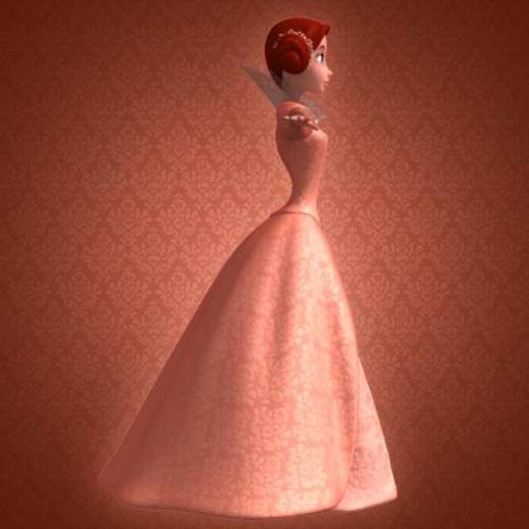 3d Beautiful Princess Model