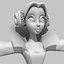 3d Beautiful Princess Model