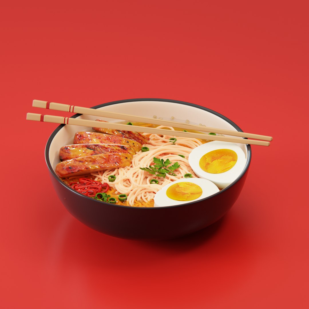 Ramen Noodle 3D - TurboSquid 2337056