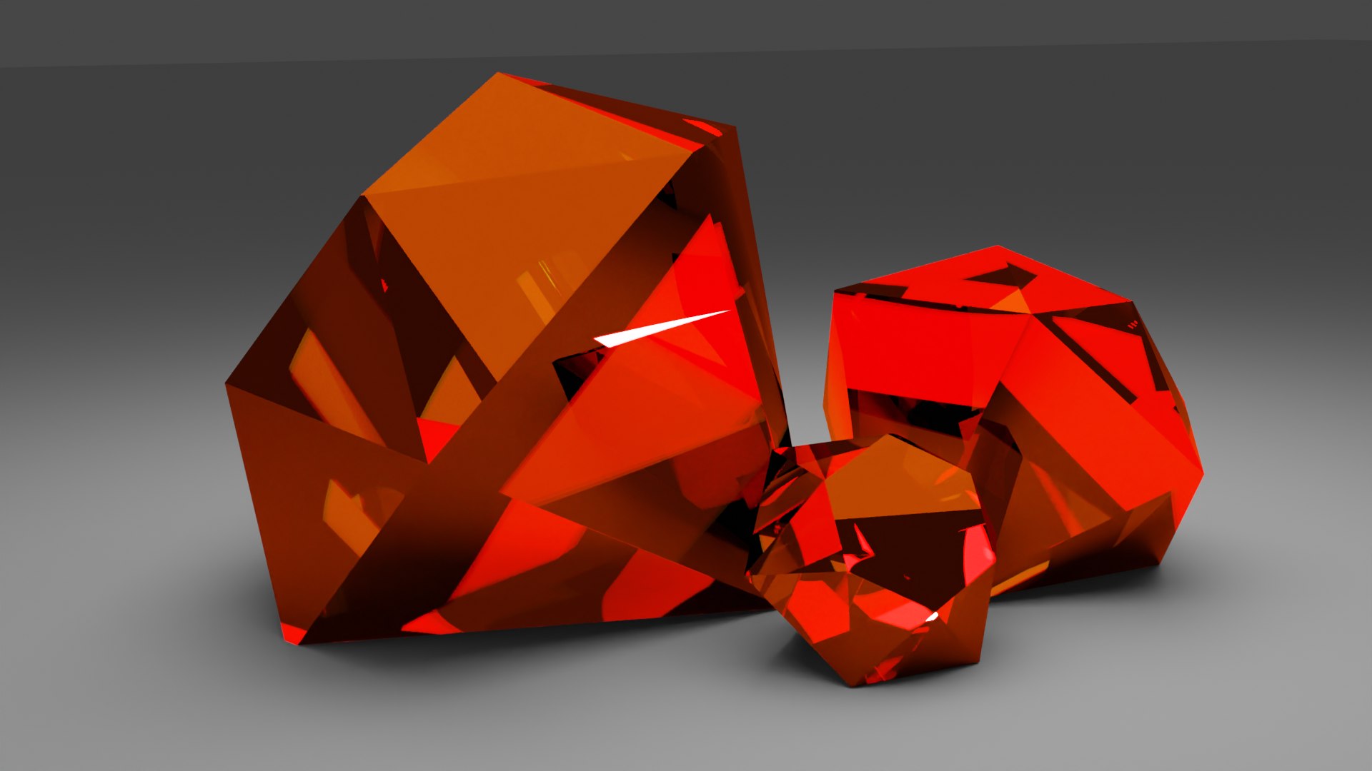 3D Jewelrys Pack 1 Diamond Ruby Amethyst Smaragd Model - TurboSquid 2129623