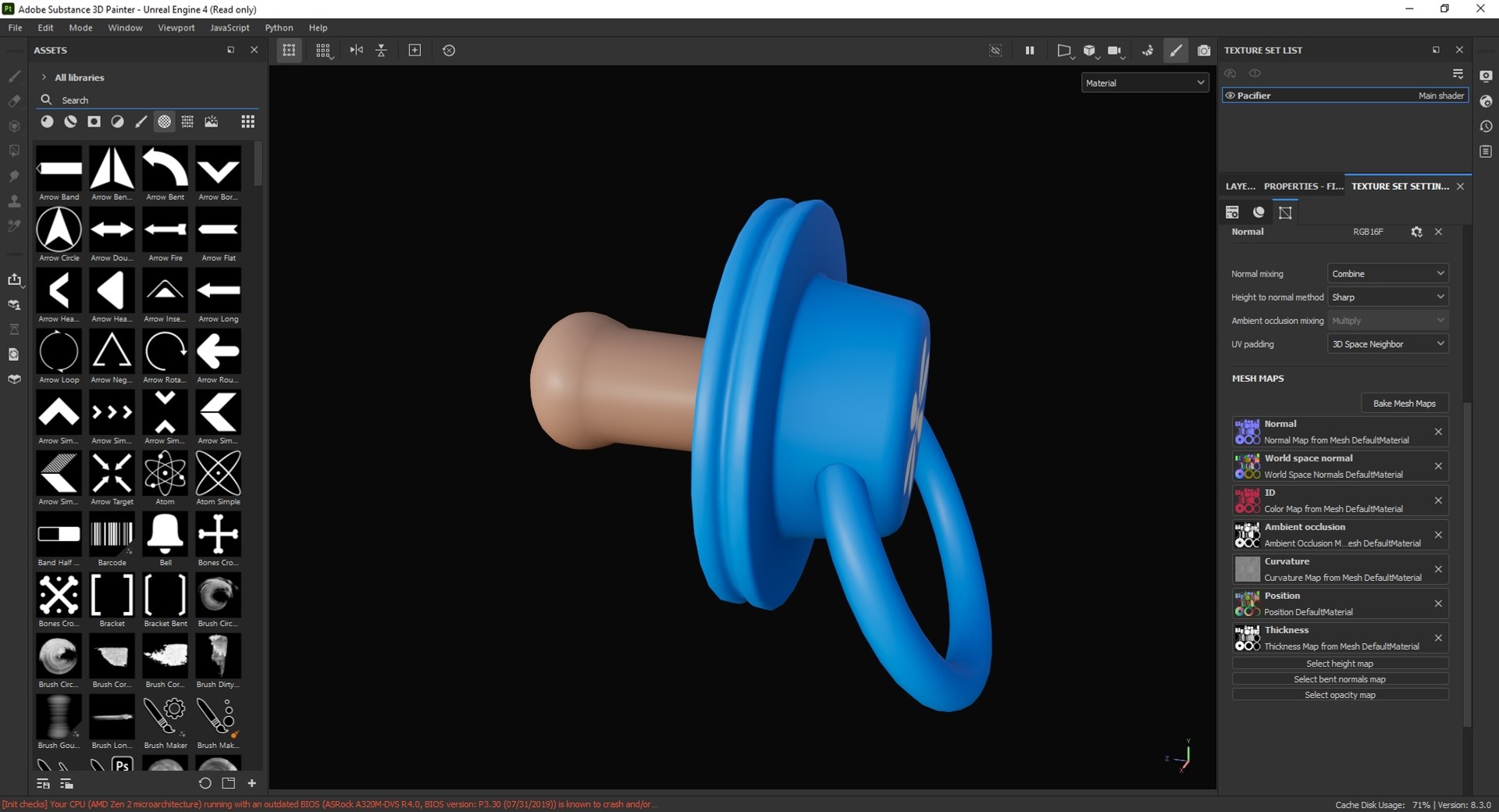 Pacifier 3D - TurboSquid 2097307