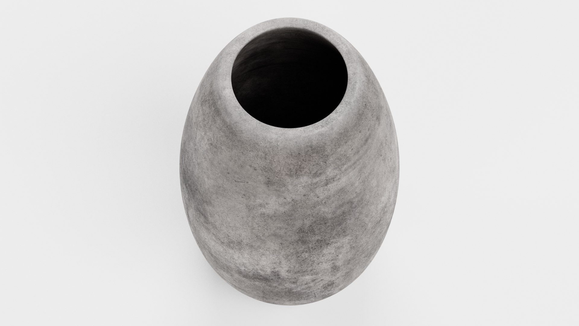 3D Model Concrete Flower Pot - TurboSquid 1652215