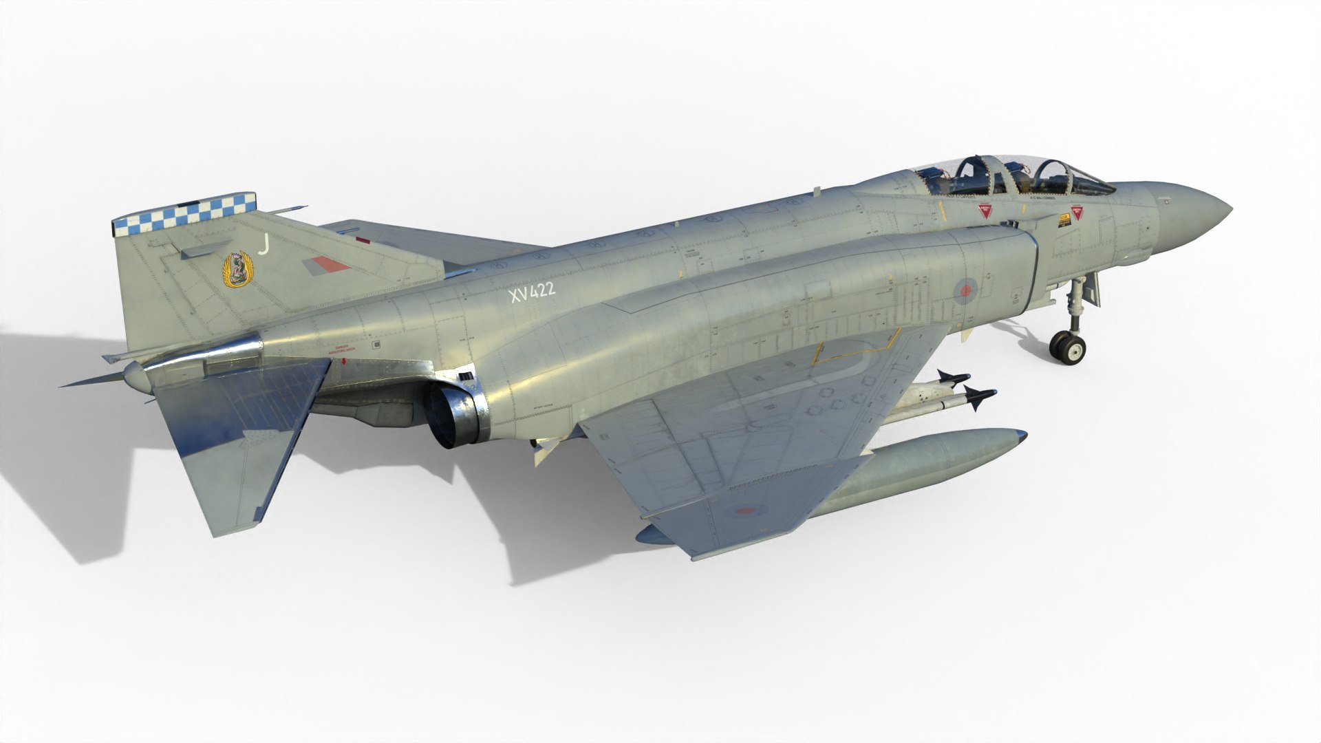 3D Phantom FGR 2 F-4M Model - TurboSquid 2079403