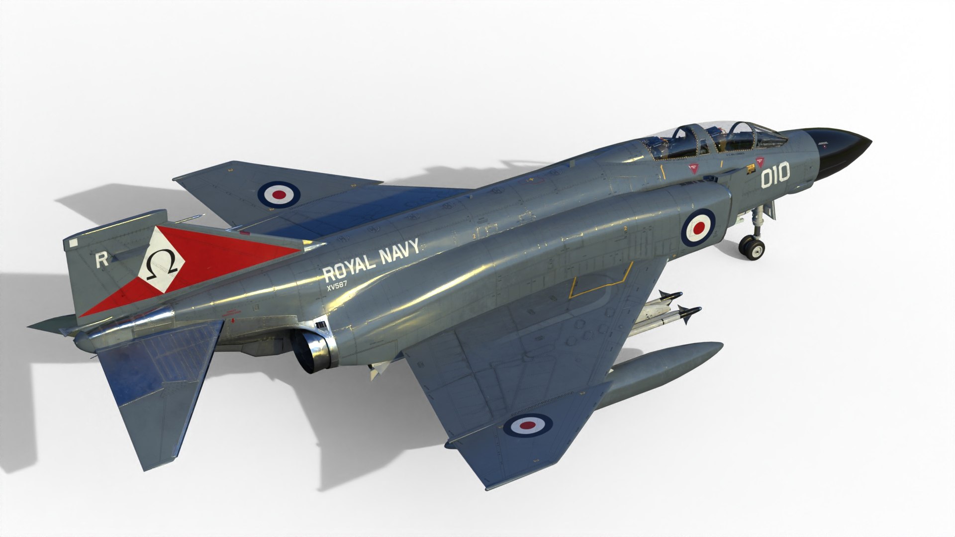 3D Phantom FGR 2 F-4M Model - TurboSquid 2079403