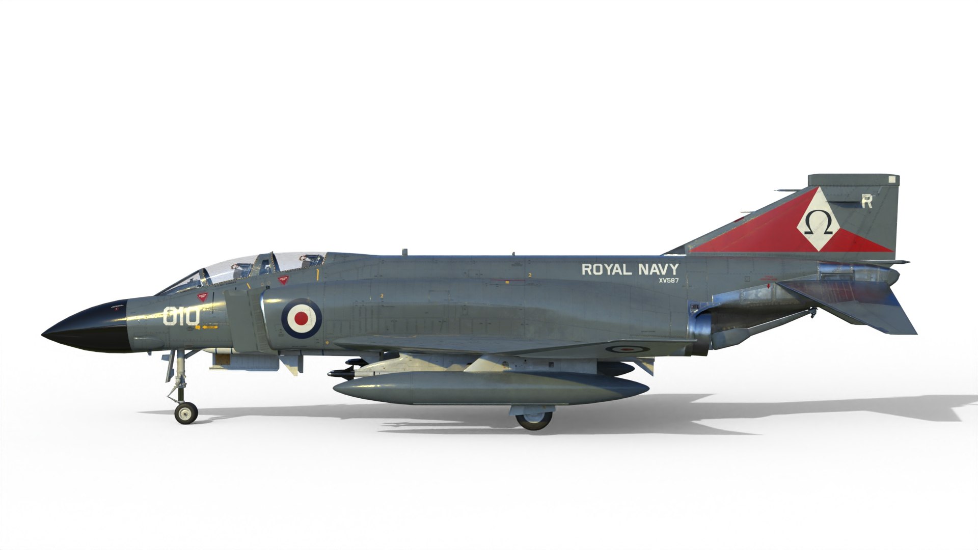 3D Phantom FGR 2 F-4M Model - TurboSquid 2079403