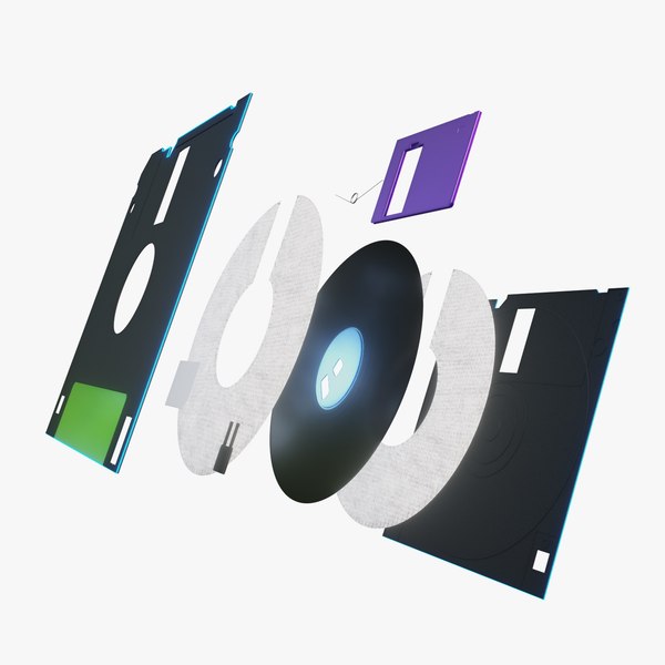 Floppy disk 3D model - TurboSquid 1849915