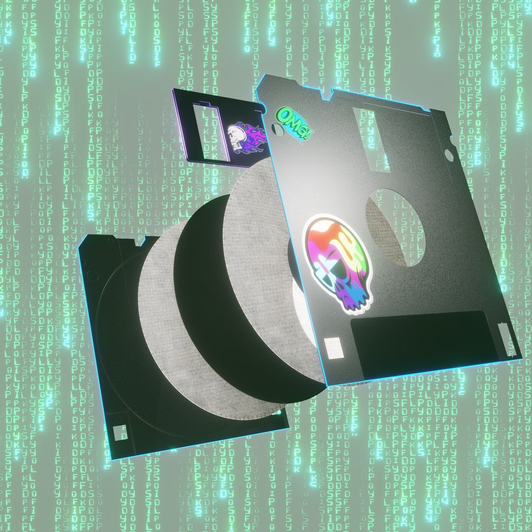 Floppy Disk 3D Model - TurboSquid 1849915