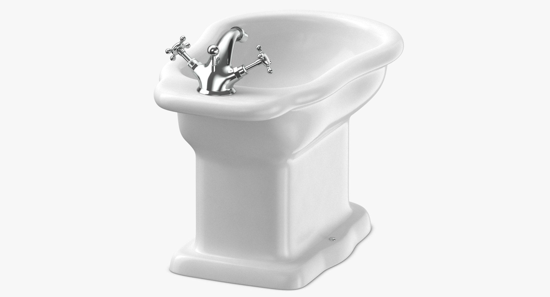 Classical Bidet 3D - TurboSquid 1282035