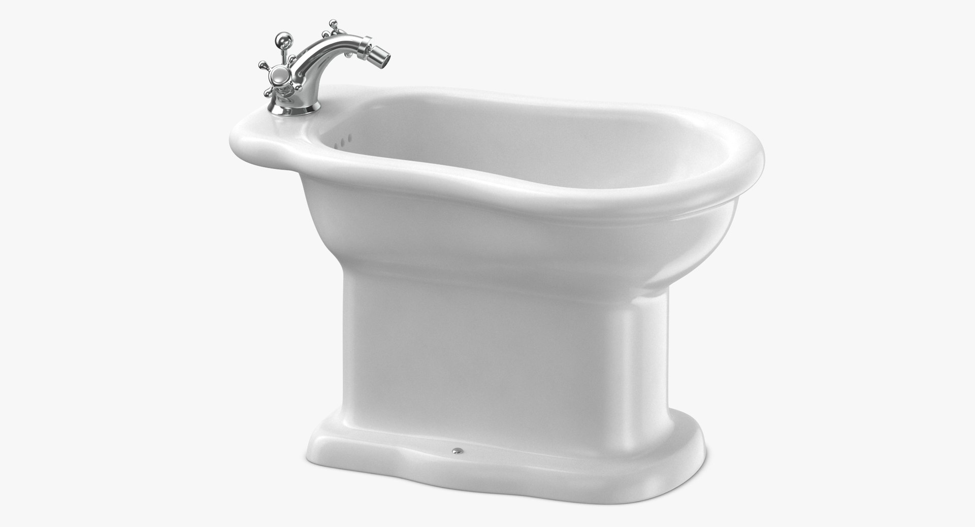 Classical Bidet 3D - TurboSquid 1282035
