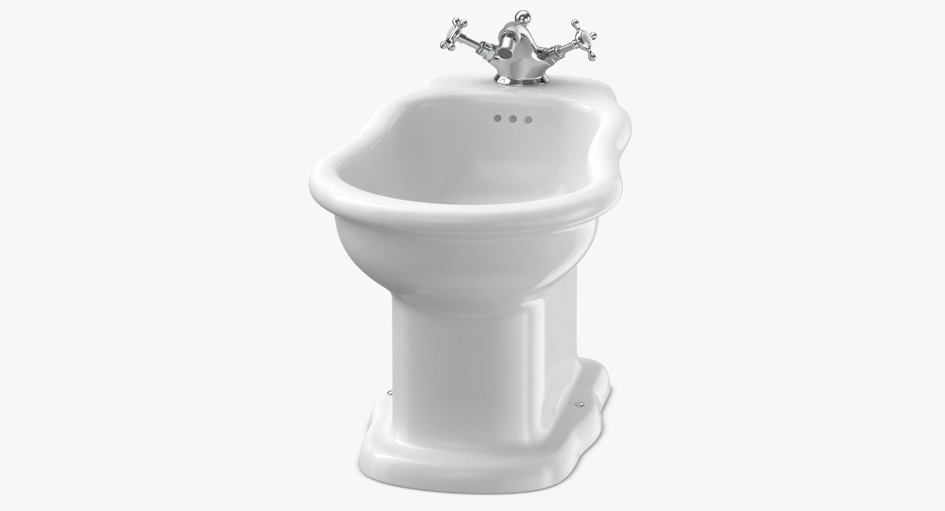Classical Bidet 3D - TurboSquid 1282035