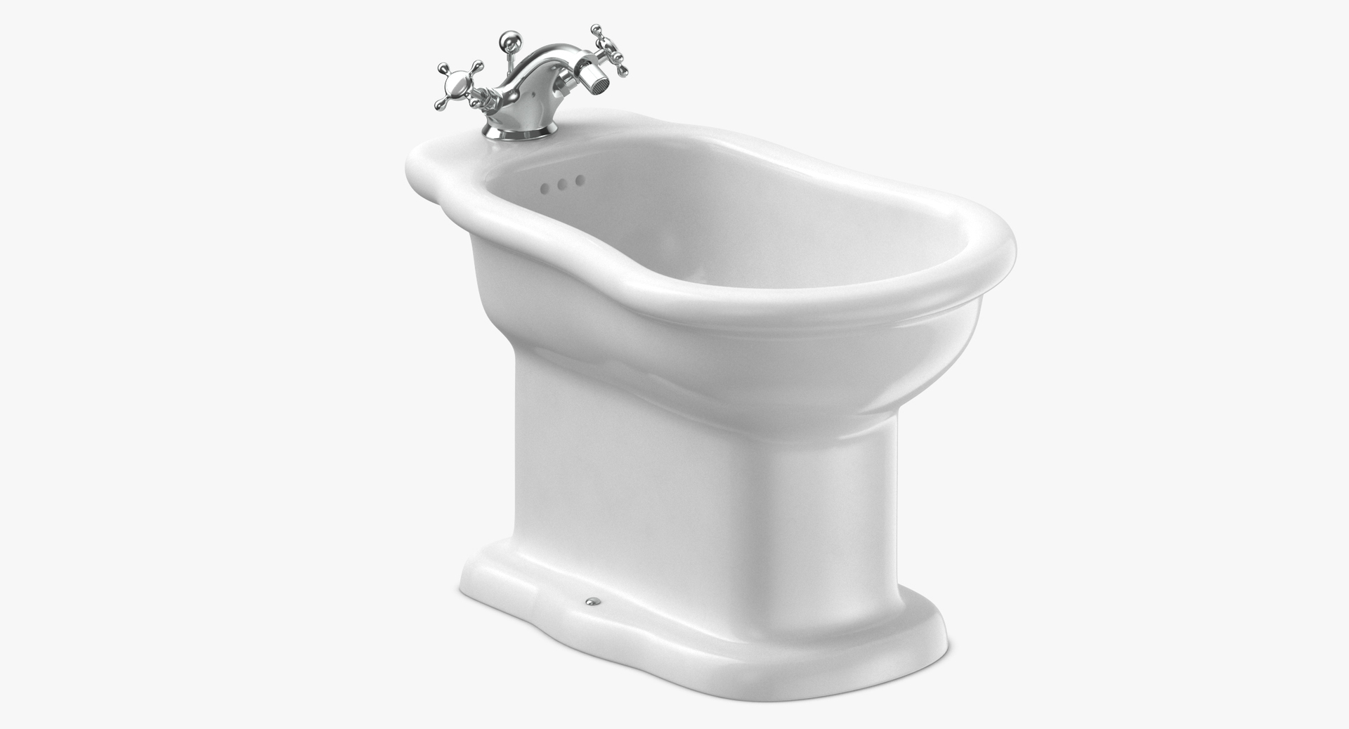 Classical Bidet 3D - TurboSquid 1282035