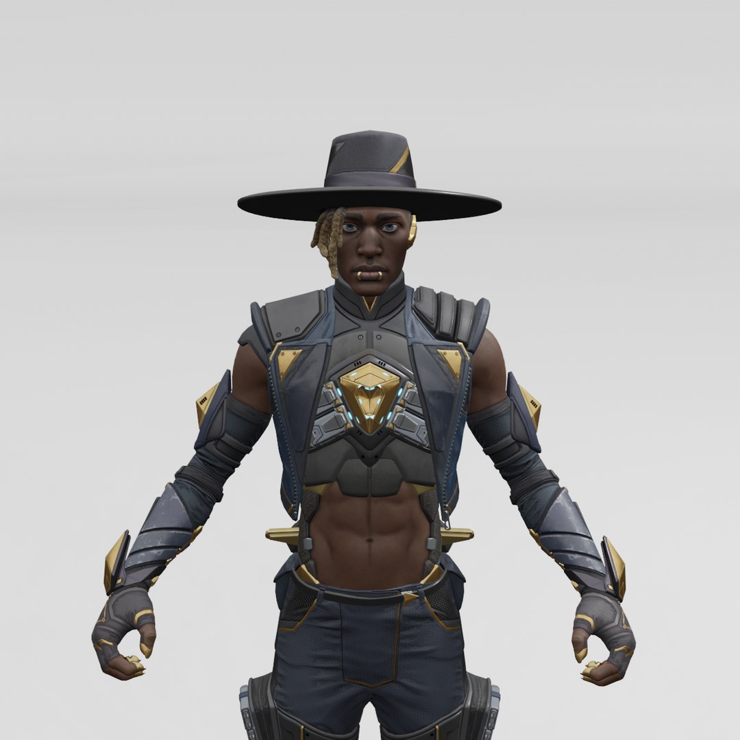 modelo 3d Seer - Apex Legends - Rigged - TurboSquid 2030442