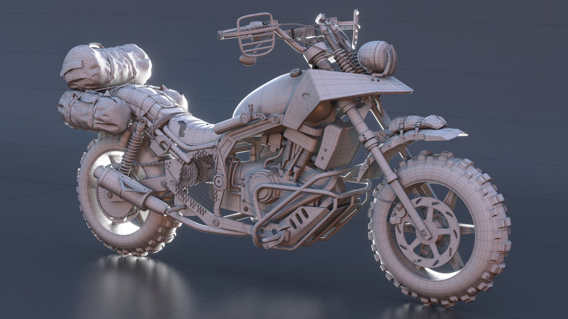 Apocalypse Bike 3D - TurboSquid 1849718