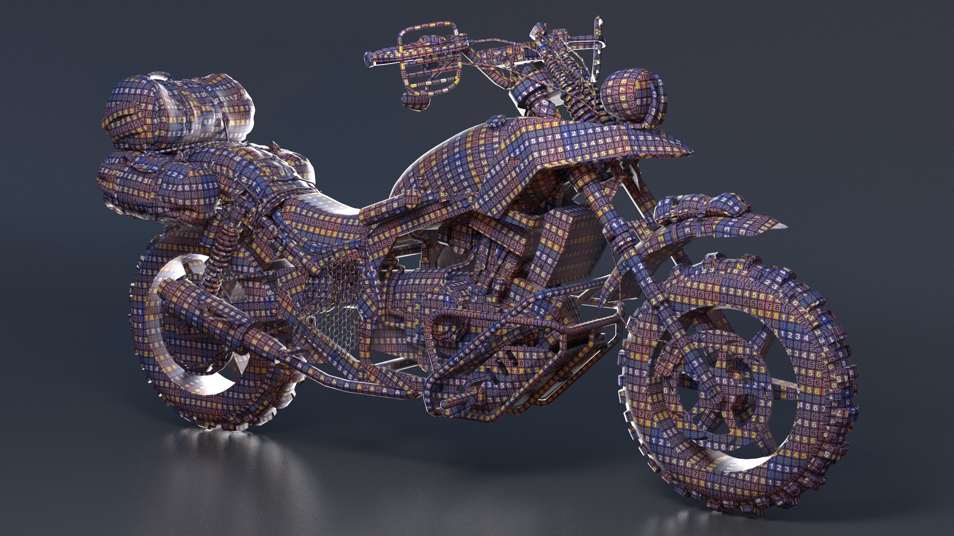 Apocalypse Bike 3D - TurboSquid 1849718